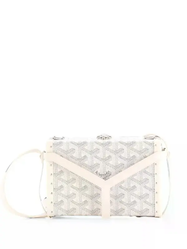 Goyard Minaudiere Bag Coated Canvas Clutch Bag