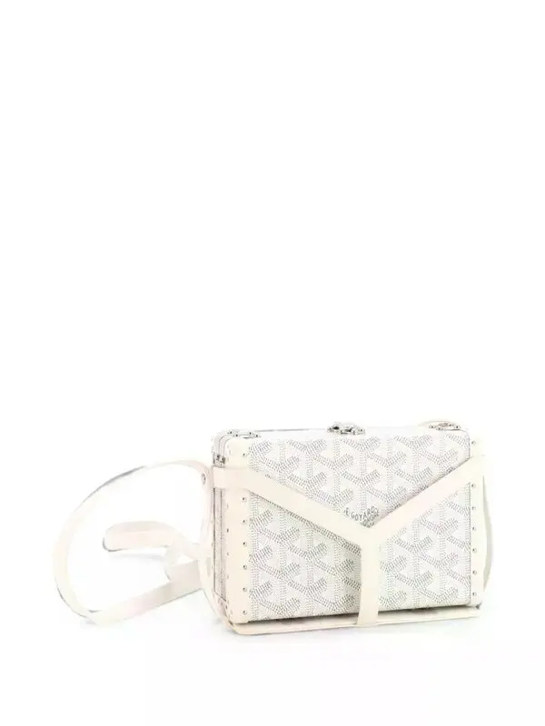 Goyard Minaudiere Bag Coated Canvas Clutch Bag