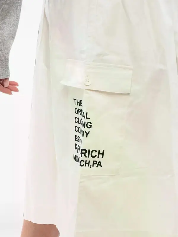 Woolrich Text-print Midi Skirt
