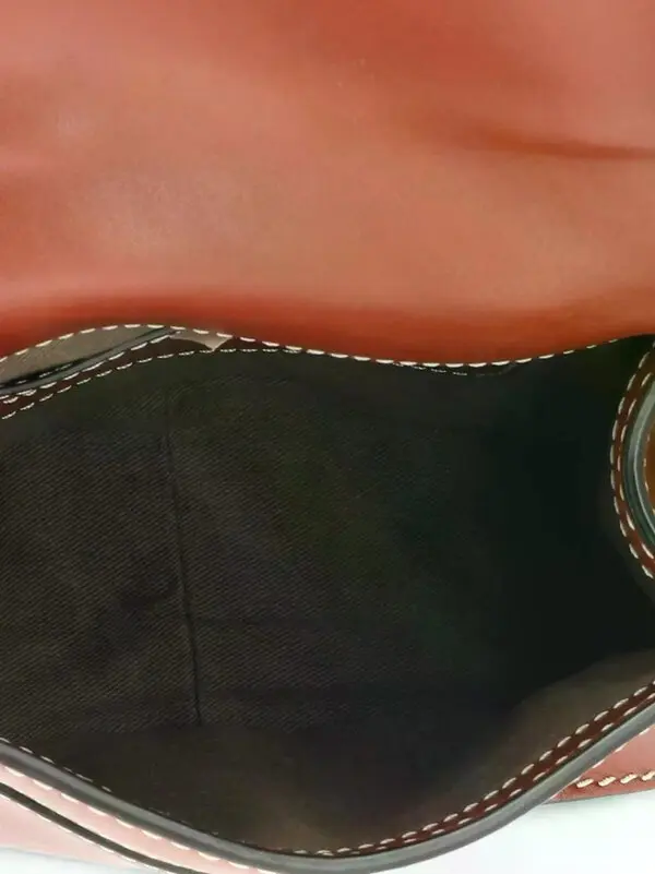 Chloé Marcie Leather Mini Crossbody Bag - Brown