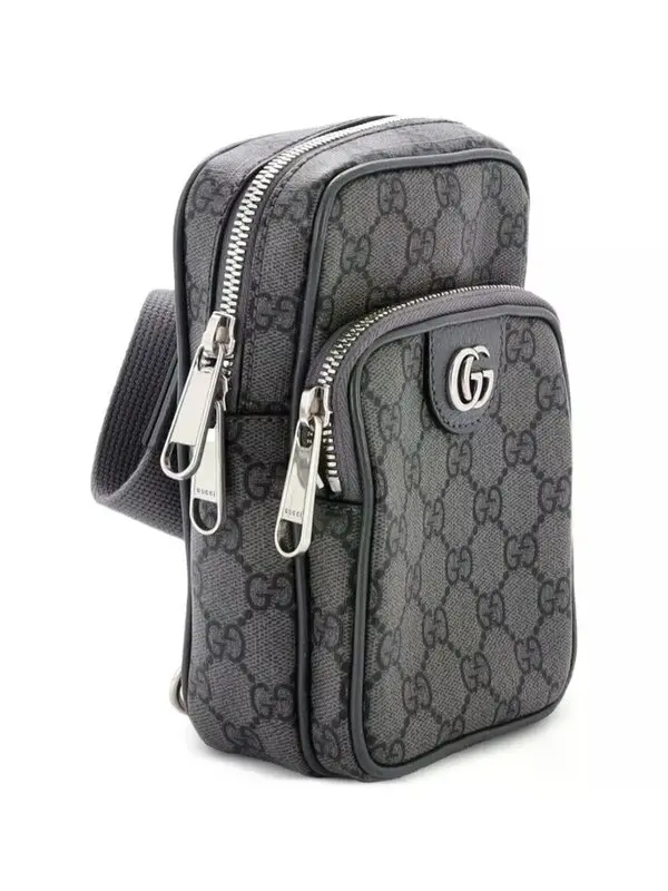 Gucci Ophidia Gg Coated Canvas Mini Crossbody Bag