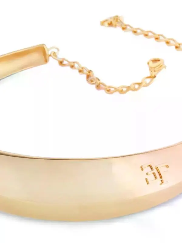 Elisabetta Franchi Crescent-shaped Necklace
