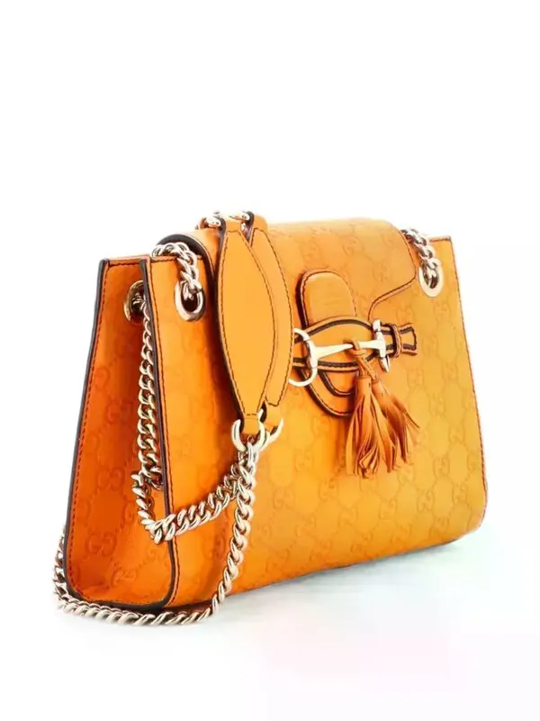 Gucci Emily Chain Flap Guccissima Leather Small Shoulder Bag