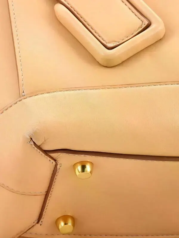 Bottega Veneta Maxi Intrecciato Leather Shoulder Bag - Brown