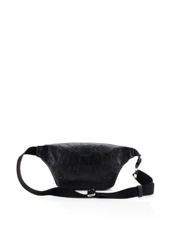 Gucci Gg Embossed Perforated Leather Small Belt Bag