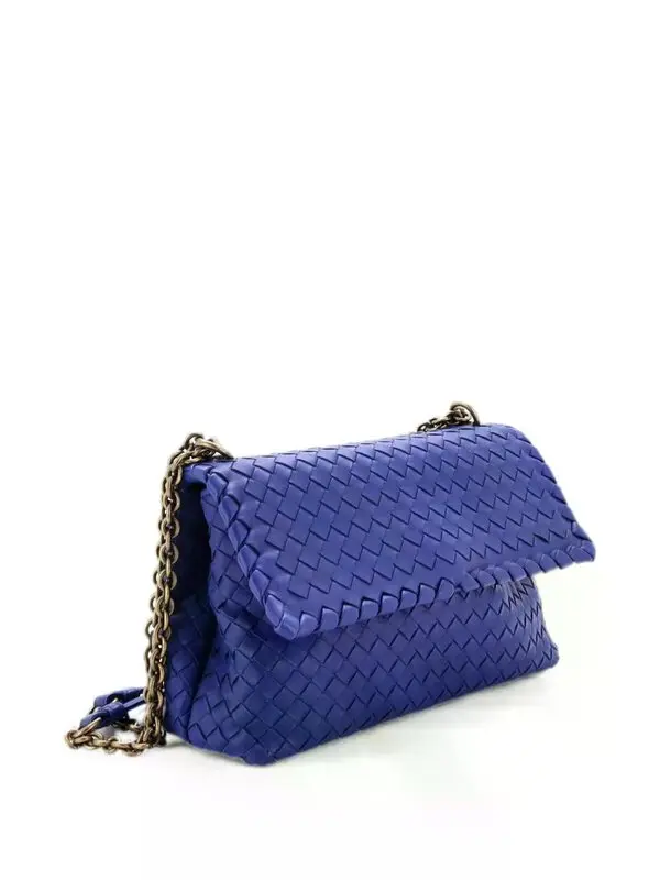 Bottega Veneta Olimpia Small Crossbody Bag - Blue