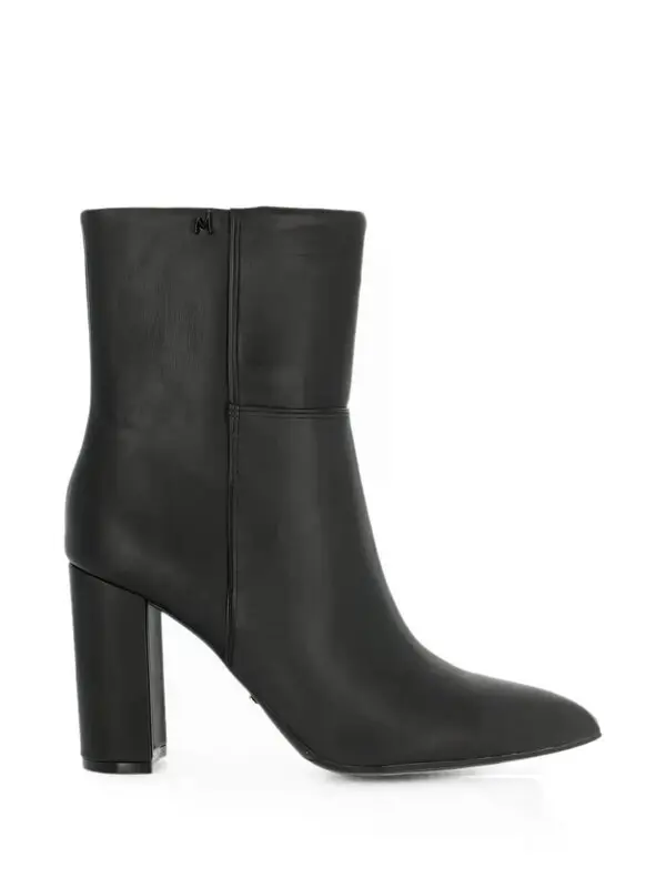 MEXX Pointed-toe Block-heel Boots - Black
