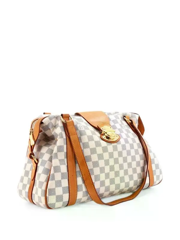 LOUIS VUITTON Stresa Handbag Damier Pm Shoulder Bag - White