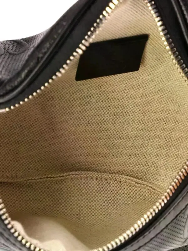 Gucci Gg Embossed Perforated Leather Small Belt Bag
