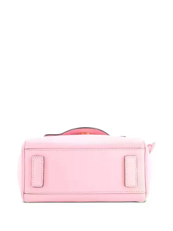 Versace La Medusa Top Handle Bag Leather Small Satchel