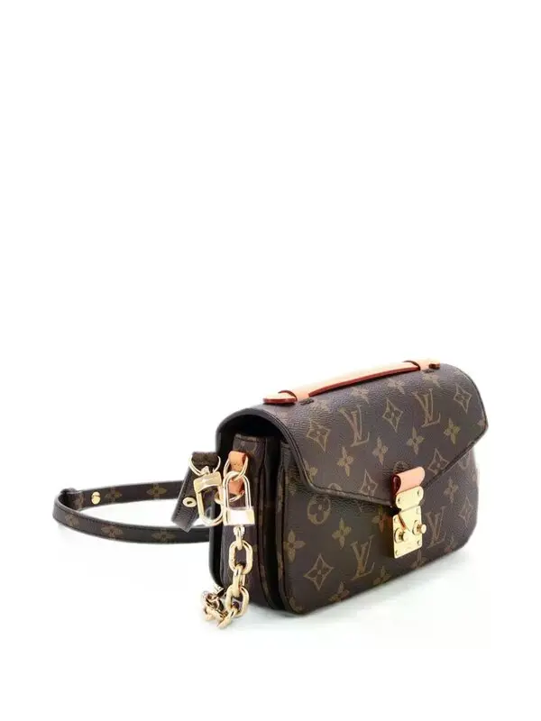 LOUIS VUITTON Pochette Metis Monogram Canvas East West Crossbody Bag - Brown