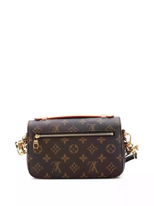 LOUIS VUITTON Pochette Métis Monogram Canvas East West - Brown