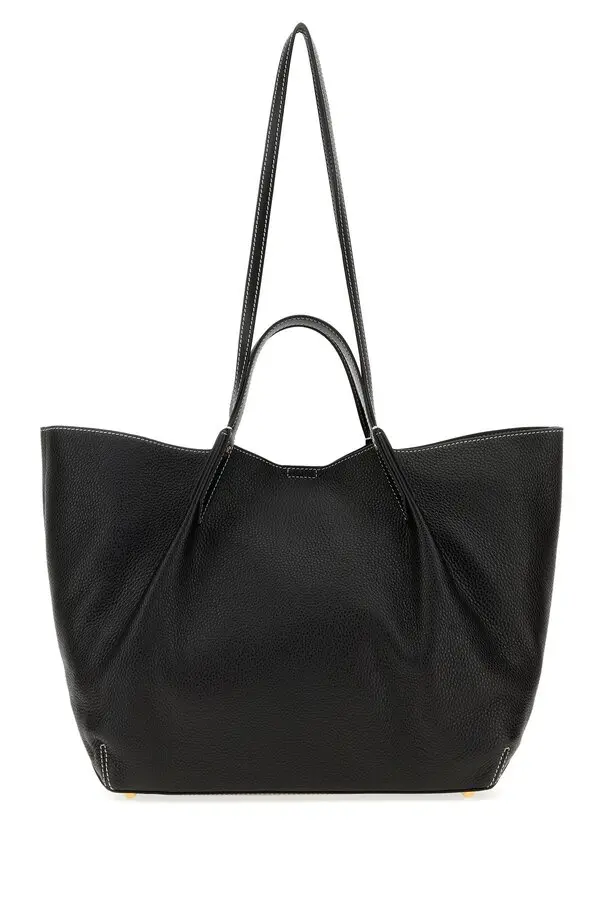 LANVIN Leather Shopping Bag