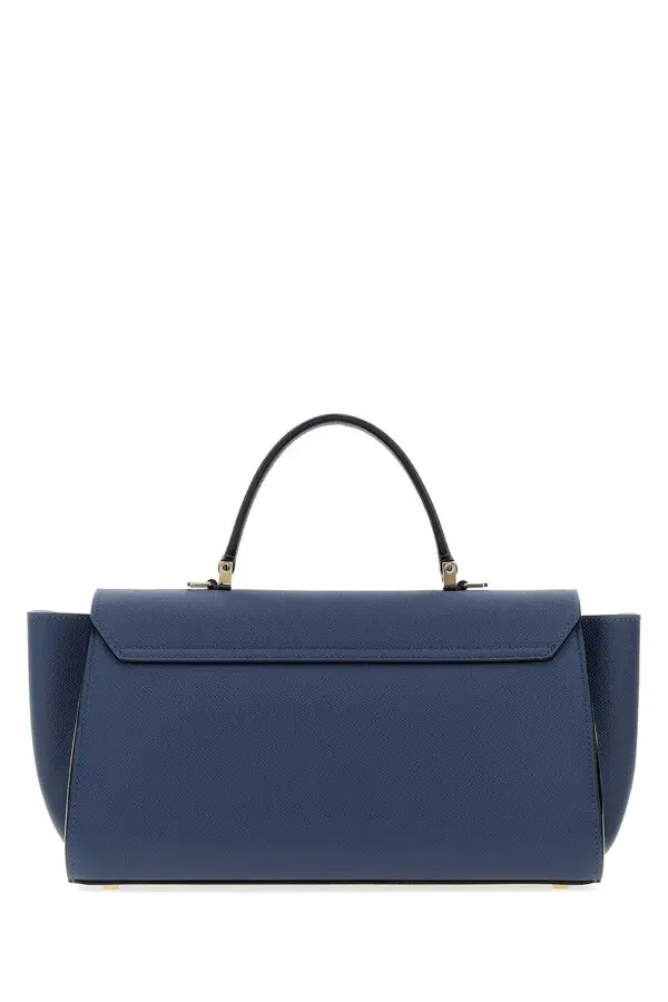 VALEXTRA Leather Medium Iside Editor Senso Handbag