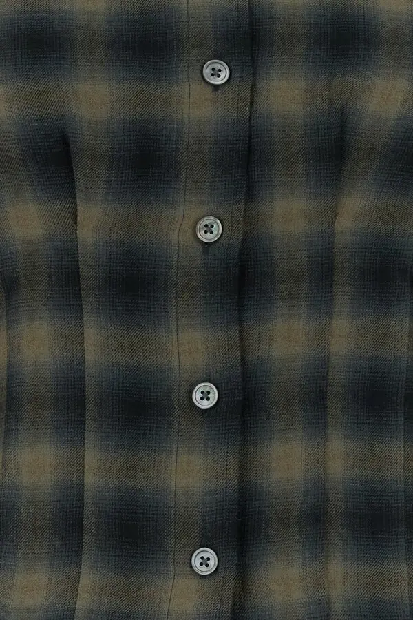 Our Legacy Embroidered Cotton Blend Shirt