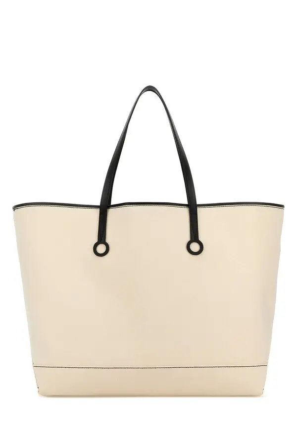 JW Anderson Canvas Anchor Xl Shopping Bag - White