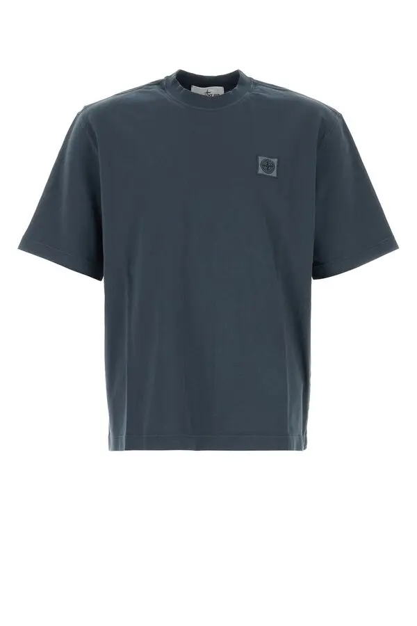 Stone Island Air Force Cotton T-shirt - Blue