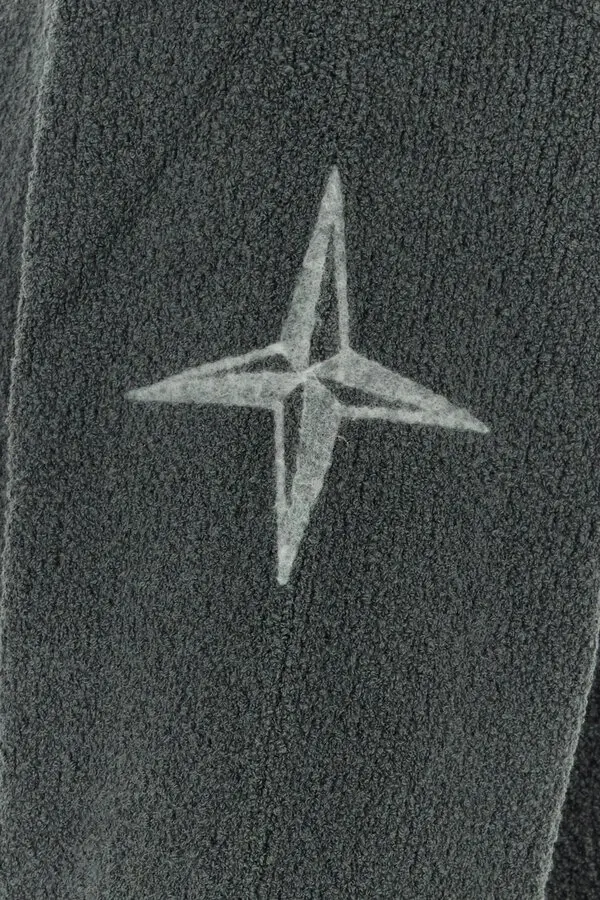 Stone Island Dark Stretch Cotton Blend Sweater