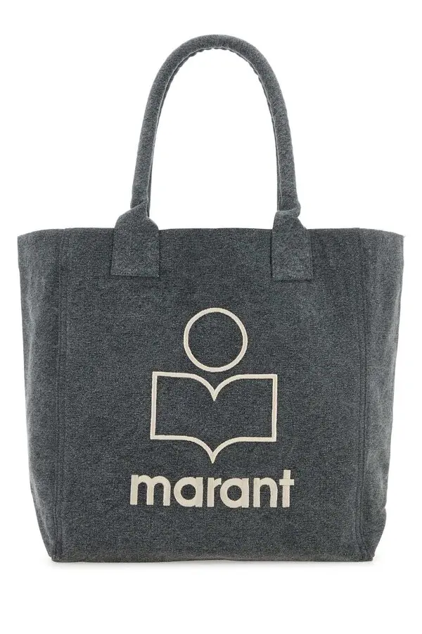 Isabel Marant Étoile Cotton Tote Bag - Gray