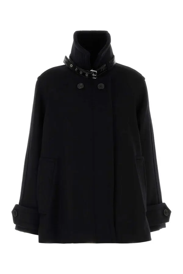 LANVIN Wool Coat - Black