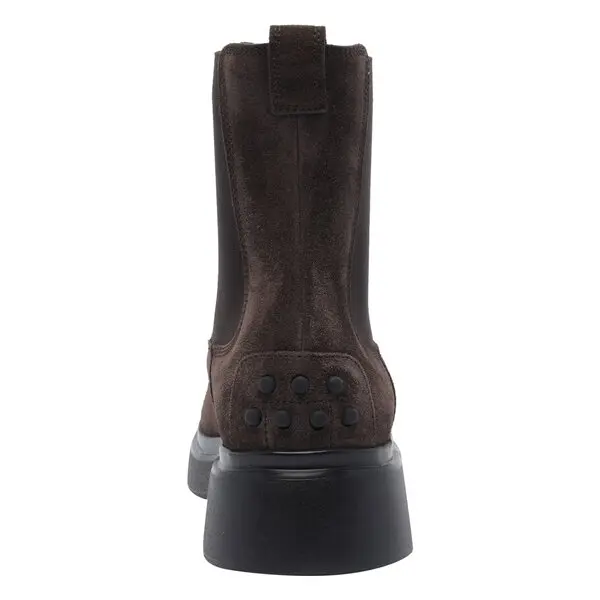 TOD'S Suede Chelsea Booties