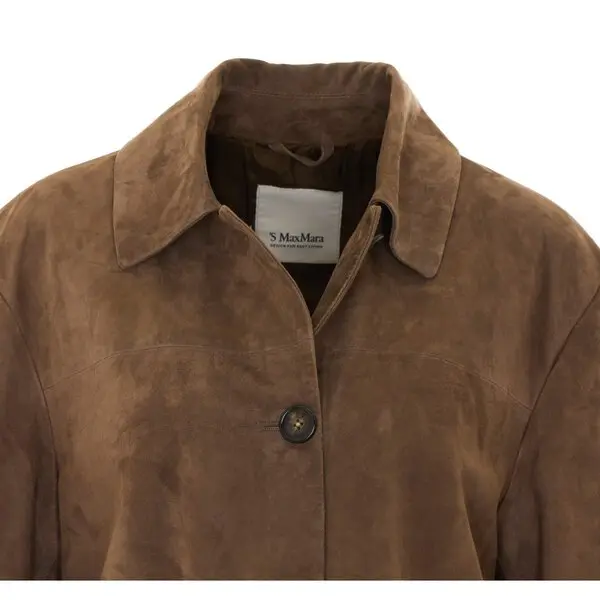 Max Mara Smmastrale Suede Jacket