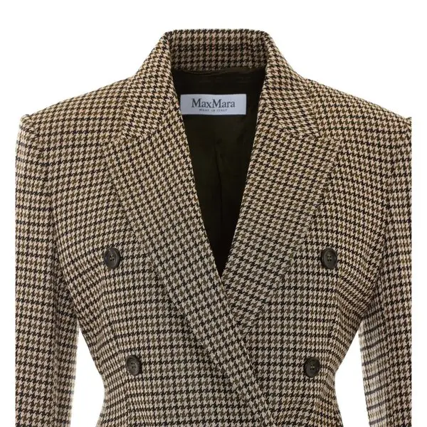 Max Mara Mxmeccelso Double Breasted Blazer