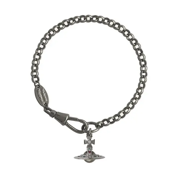 VIVIENNE WESTWOOD Petite Orb Charm Bracelet - Silver