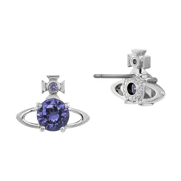 VIVIENNE WESTWOOD Reina Earrings With Crystals