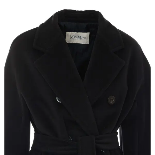 Max Mara Madame Icon Coat - Black