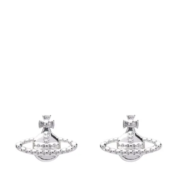 VIVIENNE WESTWOOD Farah Stud Earrings - Silver
