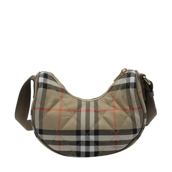 Burberry Horseshoe Crossbody Bag - Cream