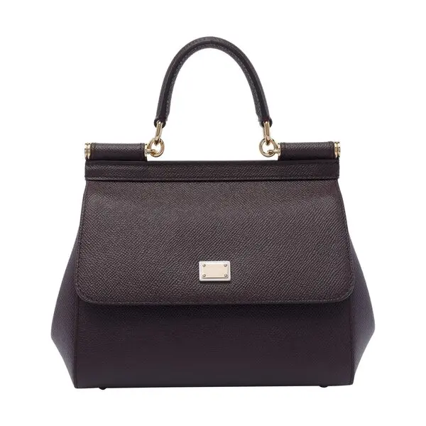 Dolce & Gabbana Sicily Small Handbag - Brown