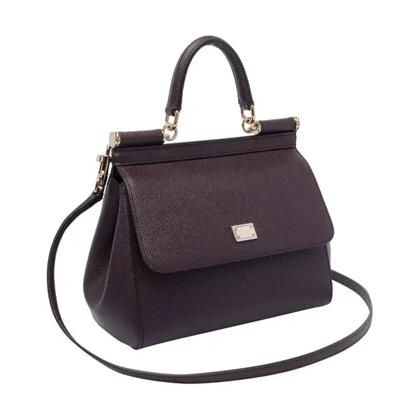 Dolce & Gabbana Sicily Small Handbag - Brown