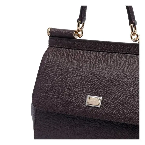 Dolce & Gabbana Sicily Small Handbag - Brown