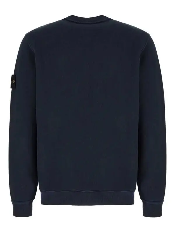 Stone Island Compass Logo Crew-neck Sweatshirt