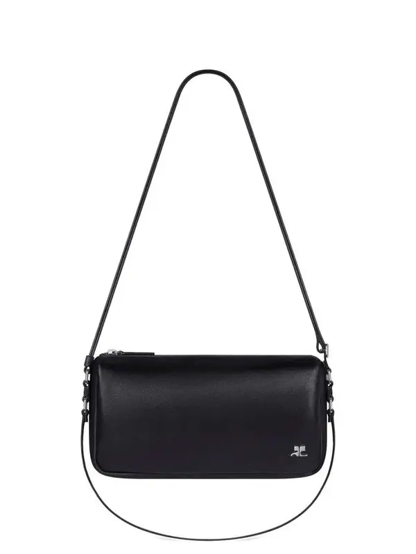 COURREGES Three Sixty Small Crossbody Bag - Black