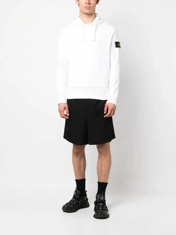 Stone Island Cotton Fleece Hoodie