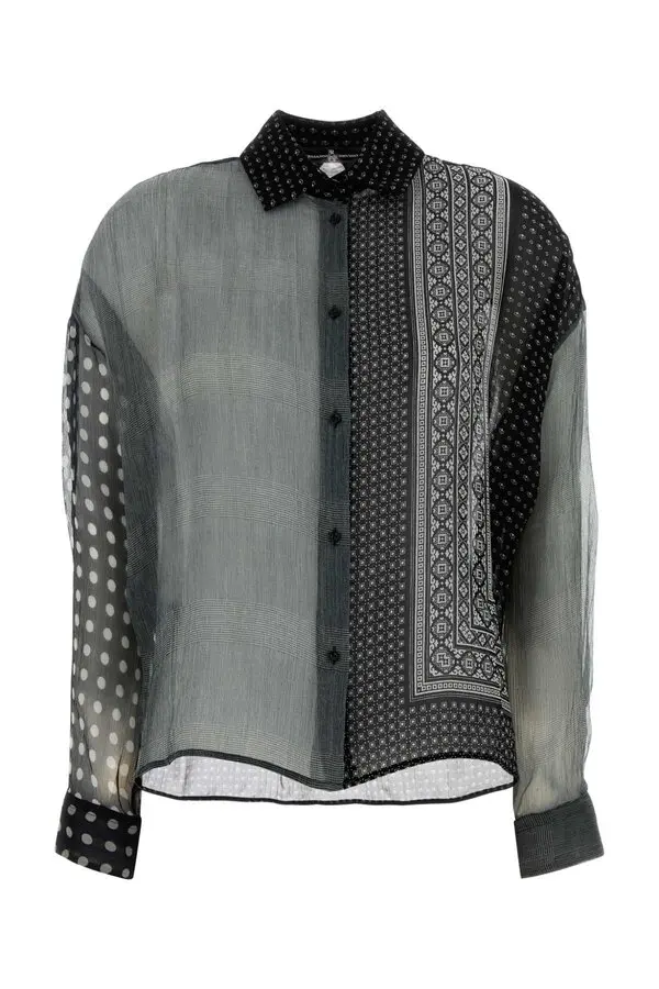 ERMANO SCERVINO Ermanno Scervino Printed Silk Shirt