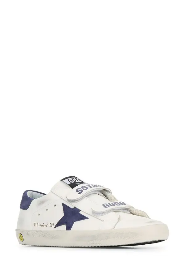 GOLDEN GOOSE Old School Leather And Suede Sneakers