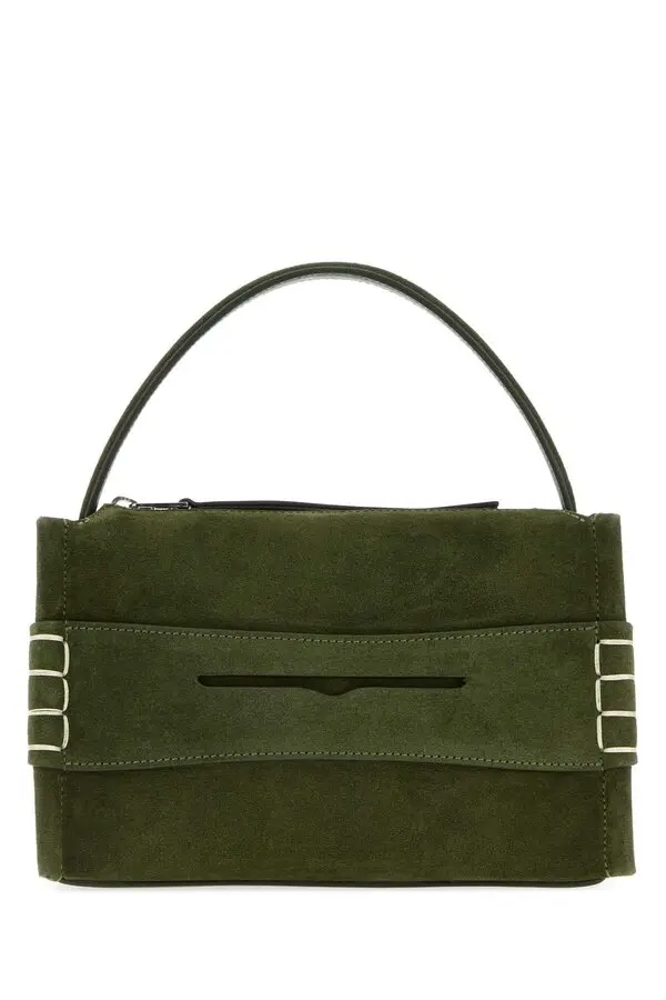 JW Anderson Small Loafer Handbag - Green