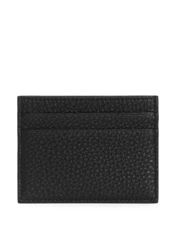 Dolce & Gabbana Calfskin Card Holder With Dg Logo