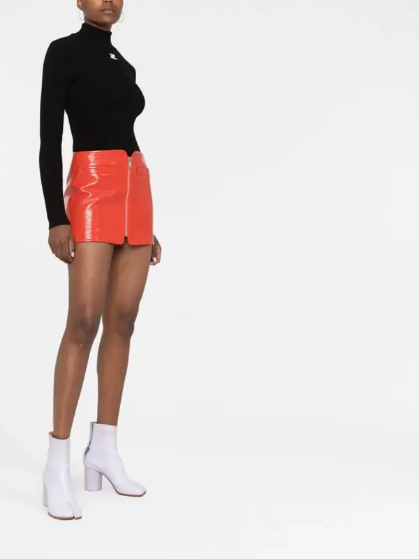COURREGES Ribbed Sweater