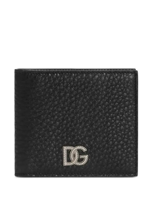 Dolce & Gabbana Calfskin Wallet With Dg Logo