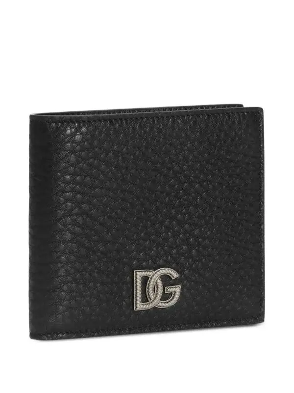 Dolce & Gabbana Calfskin Wallet With Dg Logo
