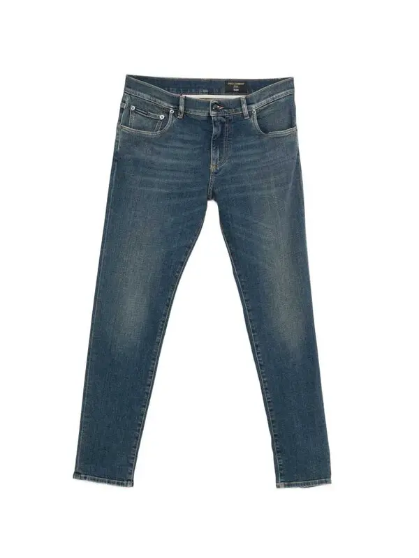 Dolce & Gabbana Multi-pocket Jeans - Blue