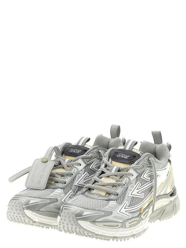 Off-White Be Right Back" Sneakers - Silver