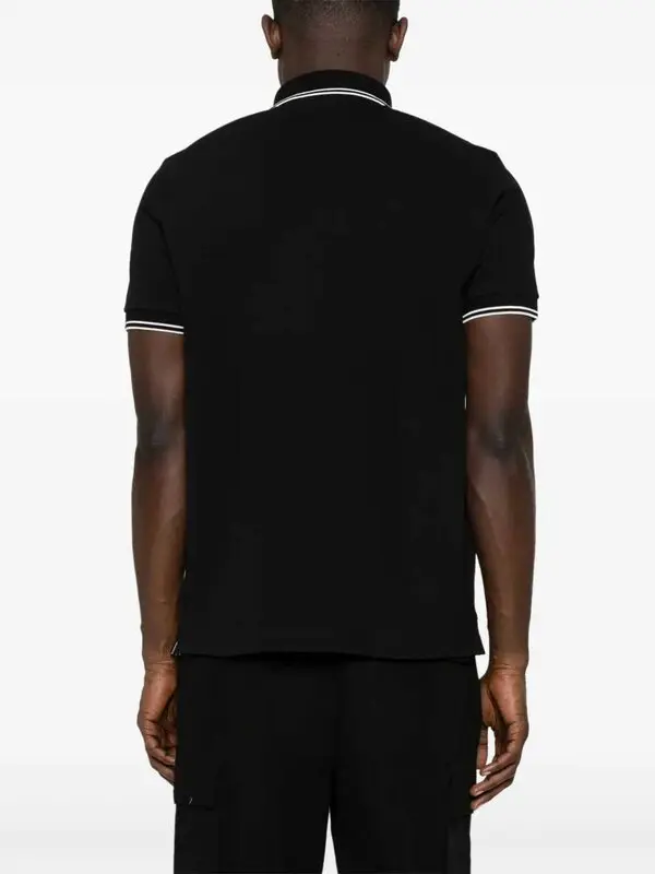 Stone Island Polo Shirt With Contrasting Trims