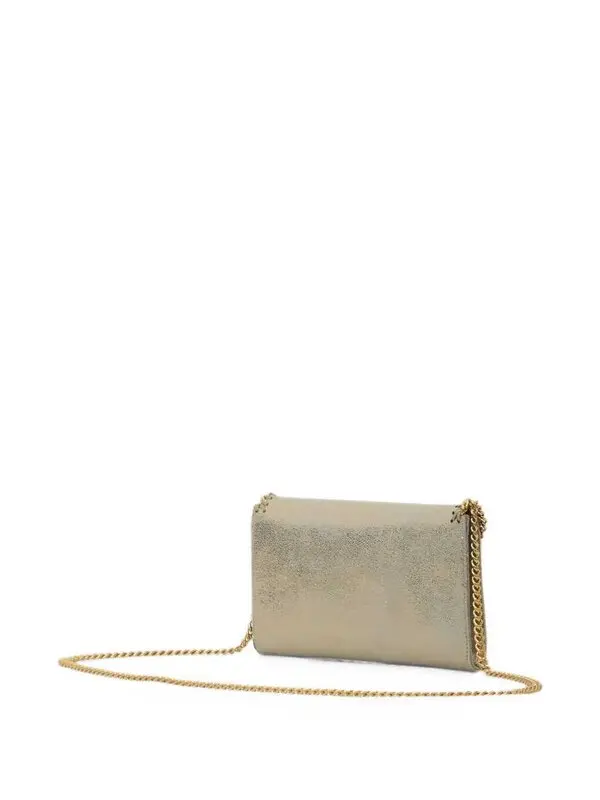 Stella McCartney Falabella Shaggy Deer Chain Shoulder Bag - Silver