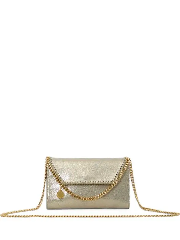 Stella McCartney Falabella Shaggy Deer Chain Shoulder Bag - Silver